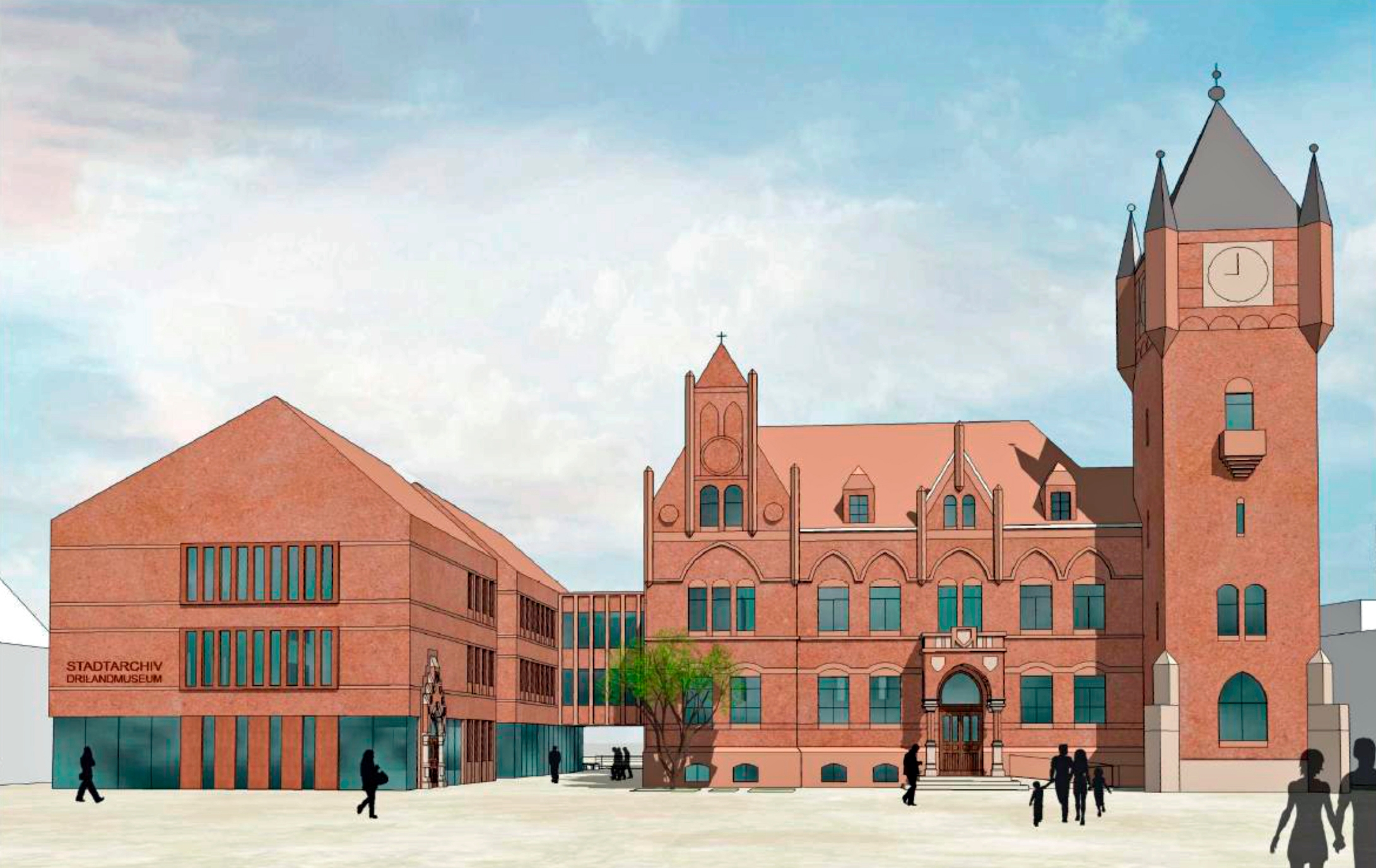 Historisches Rathaus im „Kleinen Venedig“ | Stadt Gronau