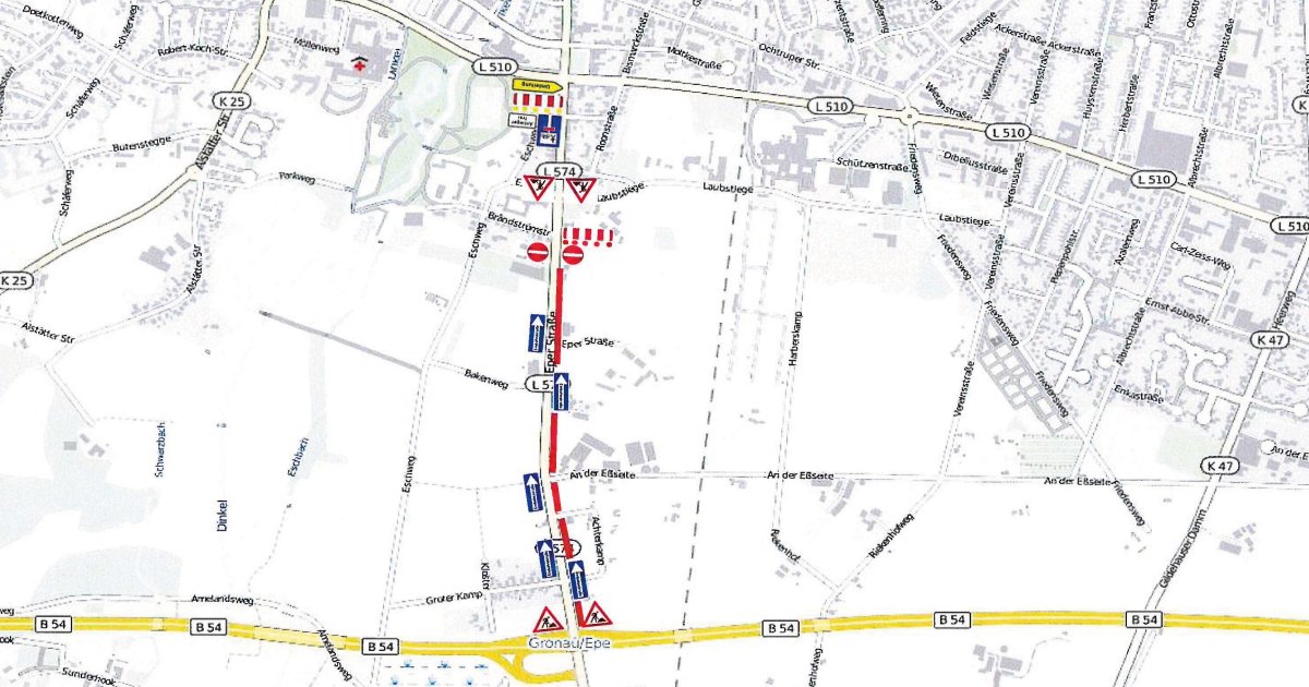 Radwegsanierung zwischen Gronau und Gronau-Epe – Arbeiten beginnen ...
