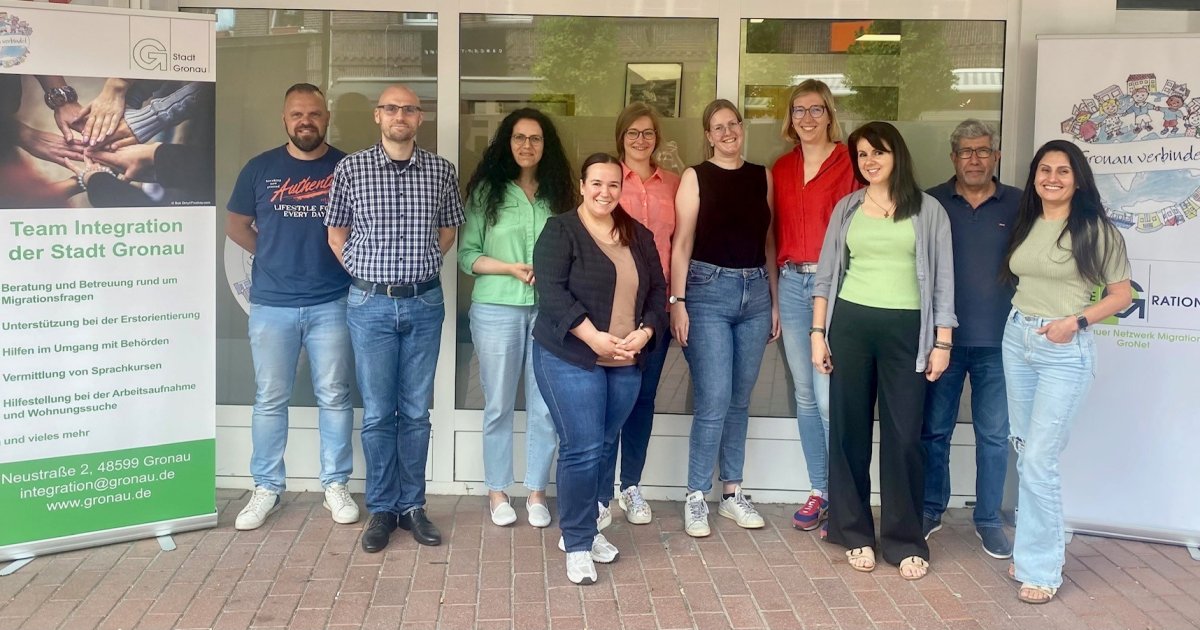 Neue Räumlichkeiten für das Team Integration | Stadt Gronau