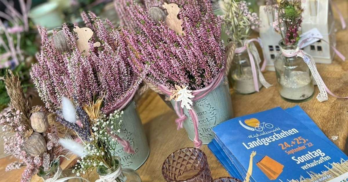 Der Michaelismarkt unter dem Motto „Landgeschehen“ geht in die dritte ...