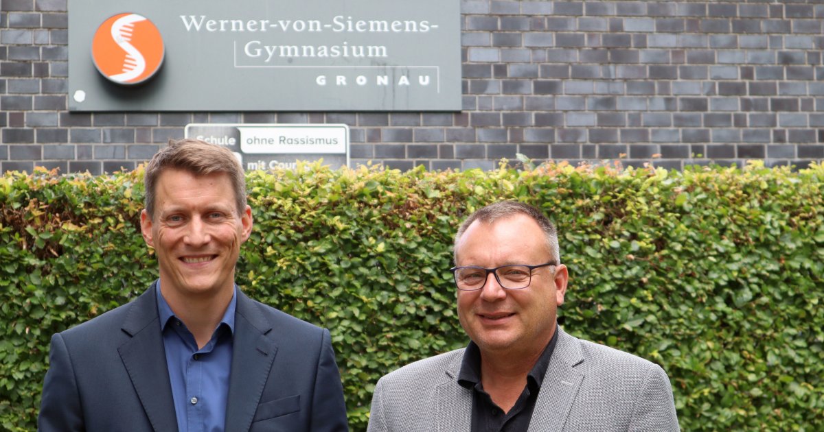Neuer stellvertretender Schulleiter am Werner-von-Siemens-Gymnasium ...