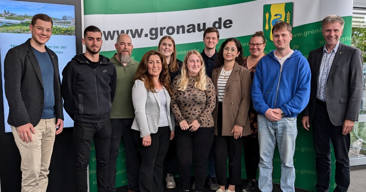 Erfolgreiche Aus- und Weiterbildung bei der Stadt Gronau | Stadt Gronau